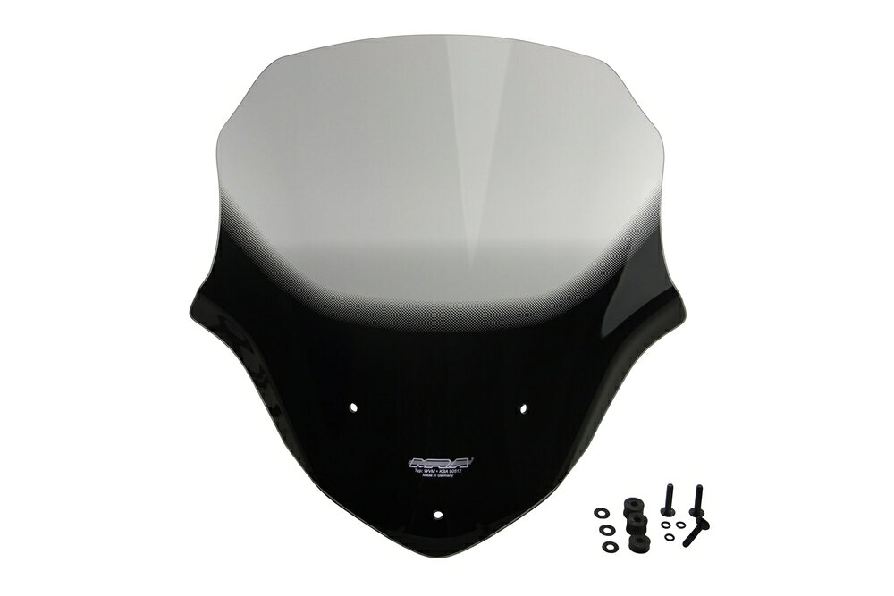 カタログ品番: MT756S メーカー品番: 4025066153497 JANコード: 4548916407491 全長360mm 幅340mm 「スクリーン ツーリング」は、全長を長めに成型したスクリーンです。走行風をとにかく低減させた...