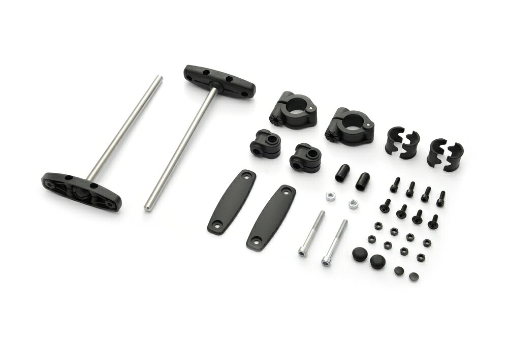 カタログ品番: MV-NMK メーカー品番: 4025066111268 JANコード: 4547424760418 汎用スクリーンを車体へ装着する際に必要なマウンティングキットです。 22.2mmミリバーと25.4mmインチバーに対応する...