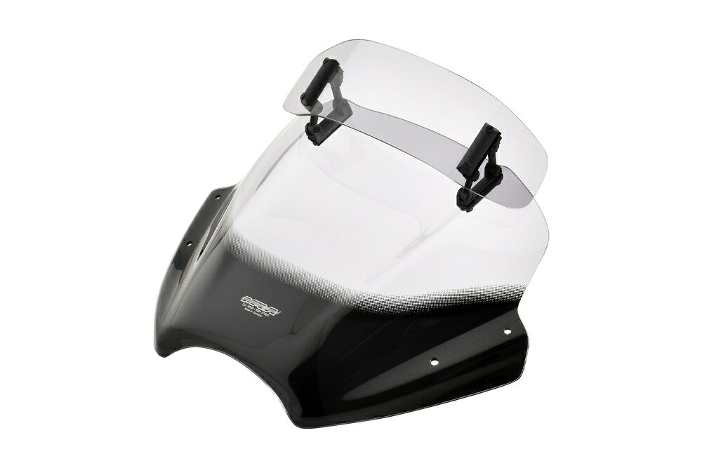 カタログ品番: MVT-S メーカー品番: 4025066115181 JANコード: 4547424760401 「スクリーン ヴァリオ ツーリング」は6段階可変フラップを装備したネイキッド車用の汎用スクリーンです。スクリーン下部は丸目ヘ...