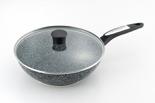 【STAGE GIFT CATALOG 229シリーズ】はコチラ 【2019 STAGE GIFT CATALOG 229シリーズ】はコチラ LB-184 落合 務 IH対応ベーネマーブル炒め鍋28cm 約478×293×142mm 1,5...