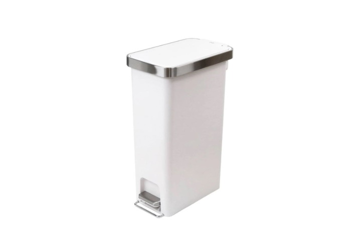 【商品名】 ハナスリムプラスチックステップビン40L 【カラー：品番】 ブラック：EK6268-40L-BL ホワイト：EK6268-40L-WH 【JANコード】 6951800607033 6951800608061 【仕様】 内容量：...