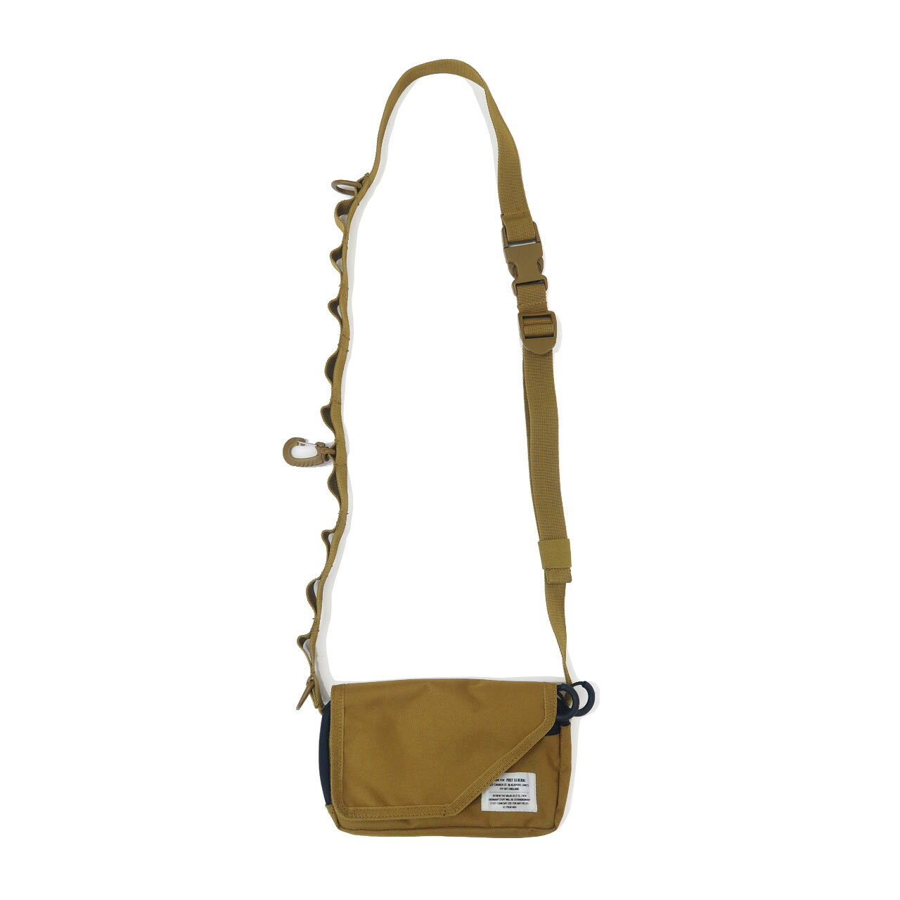 【POST GENERAL ISSUE010】カタログシリーズはコチラ 【商品名】 スリングウォレットポーチ (2色) POST GENERAL 【品番】 982340009：コヨーテベージュ 982340010：ブラック 【JANコード】...