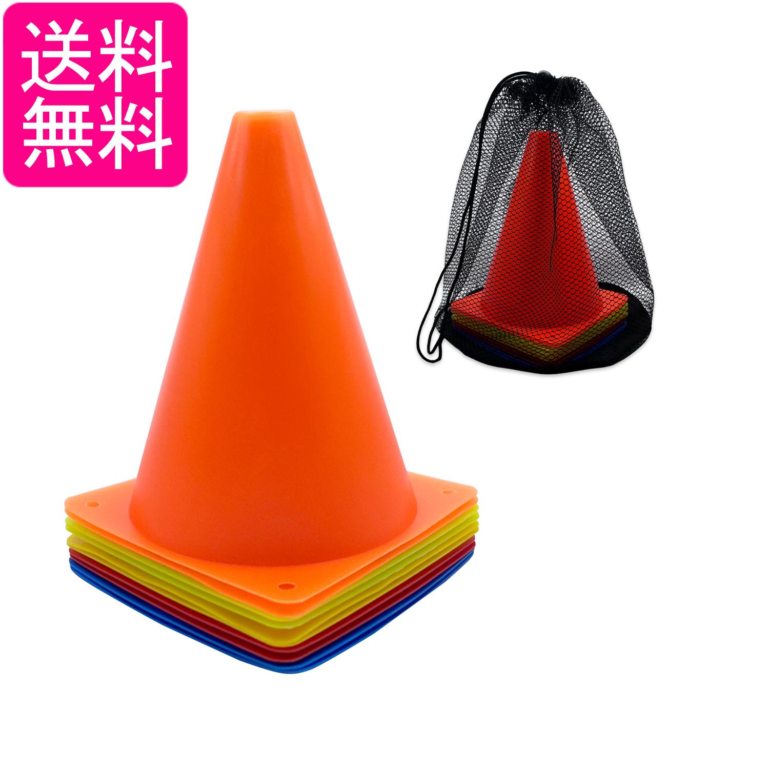 【商品説明】 良質な素材を使用したマーカーコーンで、柔軟性と弾力性に優れています。踏んでもすぐに元の形に戻り、破断しにくく繰り返し使用可能。安全性が高く、屋外練習にも適しています。高さ約18cmで、サッカー場や大型運動場でも視認性抜群です。...