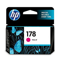HP 178 インクカートリッジ マゼンタ ■カラー マゼンタ ■印刷可能枚数 約300枚 (A4判) ■対応機種 Deskjet・3070A・3520 Officejet・4620 Photosmart・5510・5520・5521・65...