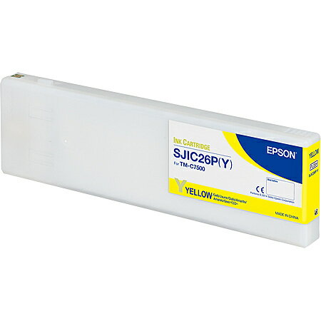 TM-C7500用インクカートリッジ/イエロー 詳細スペック 電気用品安全法(本体)非対象 電気用品安全法(付属品等)付属品等無し