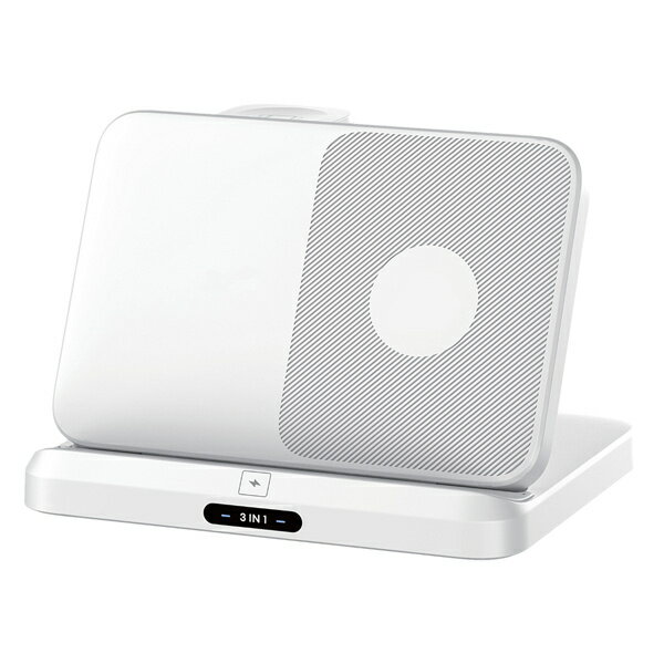 卓上 ワイヤレス充電スタンド 3in1 スマホ・イヤホン・ウォッチ 詳細スペック 電気用品安全法(本体)適合 電気用品安全法(付属品等)適合/例外承認