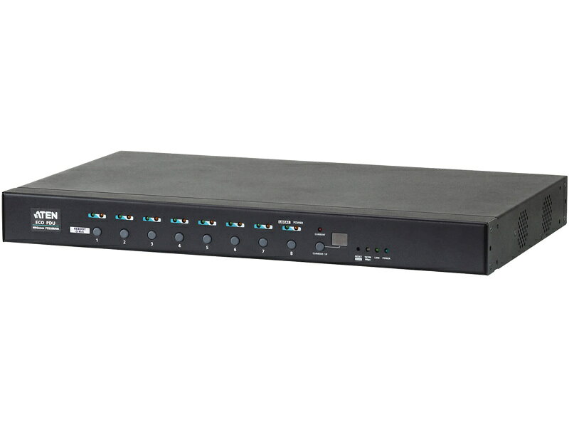 計測機能・リモート電源制御機能搭載 1U筐体分離タイプ 8ポートeco PDU PE6208AVシリーズは、インテリジェントPDUにエネルギー管理機能を付加した、1Uサイズの8アウトレットeco PDUです。筐体は、フロント部分とリア部分が...