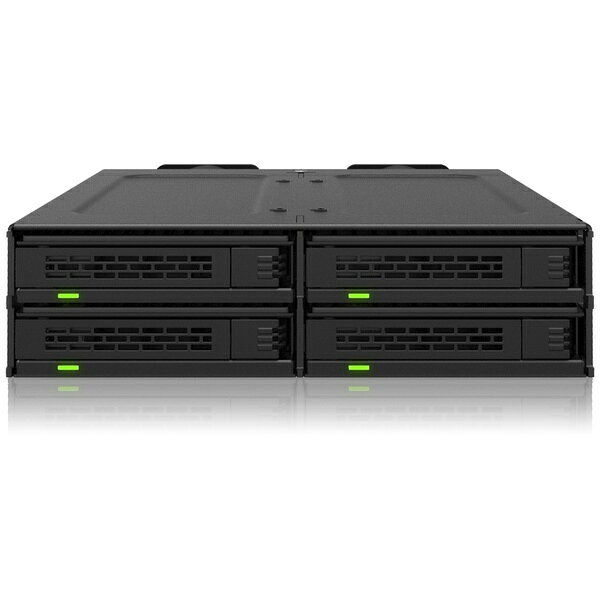 ICY DOCK 4 x U.2/U.3 SSD搭載用 リムーバブルケース 5.25インチベイサイズ U.2/U.3 SSD　4台搭載可能、ツールレス対応トレイ設計 詳細スペック 電気用品安全法(本体)非対象 電気用品安全法(付属品等)非対...