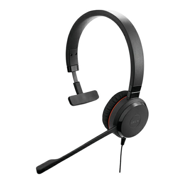 Jabra USBヘッドセット USB-C/A 3.5mmジャック 片耳 MS認定「Jabra Evolve 30 II Mono MS USB C/A」 【USBヘッドセット】▼Microsoft Teams認定済み ▼接続（USB-C/...