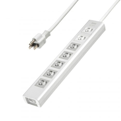 抜け止めシャッタータップ（3P・7個口・3m） 詳細スペック 電気用品安全法(本体)適合 電気用品安全法(付属品等)付属品等無し 電気用品安全法(備考)配線器具