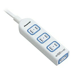 ザ・タップX（4コ口）（2m）（ホワイト） 世界初一時的な水しぶき・ホコリの侵入をガードする「防水扉」「一括防水スイッチ」付・内ボディにトラッキングに強い『ユリア樹脂』 外ボディにも『燃え広がりにくい樹脂』を採用した熱に強い二重ボディ・高電...