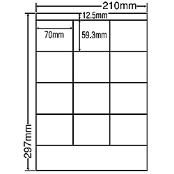 シートカットラベル A4版 12面付(1ケース500シート) 詳細スペック タイプ専用紙 サイズ(規格)A4 入数500シート/ケース 白色度80% GPN(グリーン購入ネットワーク)登録