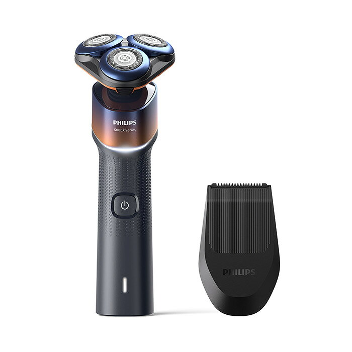 フィリップス Shaver 5000X series ウェット＆ドライ電動シェーバー オレンジ／アドリアブルー（X5012/05） 20%肌への負担を低減*、刺激を最小限に。毎日のお手入れをより快適に。 フィリップス 5000Xシリーズは、...