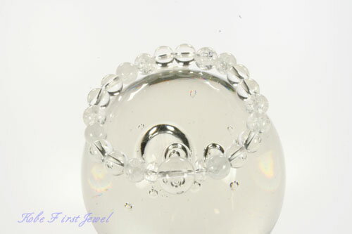 この商品はメール便発送できますが、メール便の到着日時指定・代金引換はできません。 なお、多数ご注文いただいた場合などの送料変更は、メールにて折り返しご連絡いたします。 4月誕生石 万能の強運守護石 天然水晶 ブレスレット 《LEBL0004...