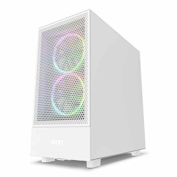 コンパクトなミッドタワー用エアフローケース [特徴] ・下部に最適な角度の120mmファンを取り付け、効果的なGPU冷却を実現。通気口のあるトップパネルは、熱気を排出し、最大240mmラジエーターに対応。 ・直感的で広々としたケーブル管理シ...