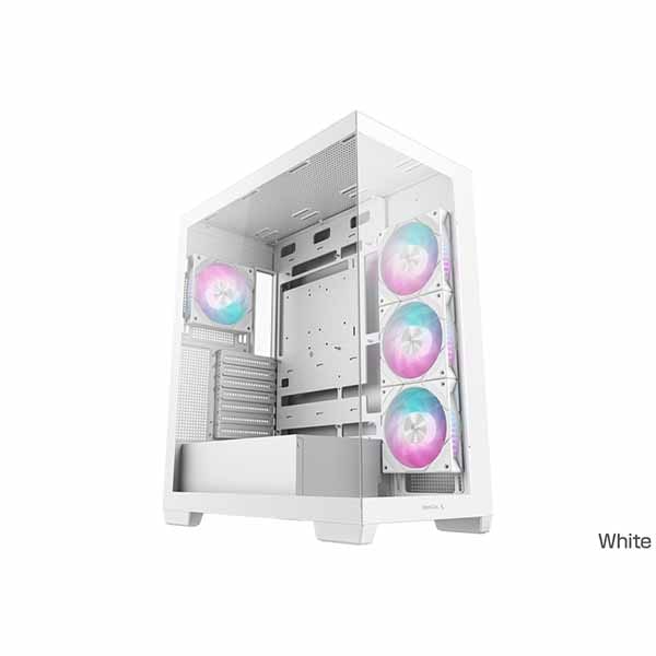 アドレサブルRGBファンを4基標準搭載。背面コネクタ設計のマザーボードに対応したピラーレスデザインのミドルタワー型PCケース [特徴] ・強化ガラスパネルを備えたピラーレスデザイン ・ATX、microATX、Mini-ITXマザーボードに...