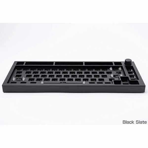 幅広いカスタマイズに対応可能な、ホットスワップ対応75%キーボード用ベアボーン [特徴] ・幅広いカスタマイズが可能なキーボード用ベアボーン ・75%サイズのテンキーレスタイプ ・US配列 82キーとダイヤルを搭載可能 ・5ピンホットスワッ...