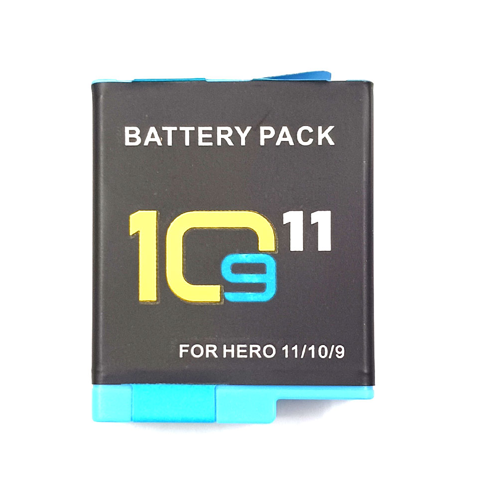 For GoPro HERO12 / HERO11 / HERO10 / HERO9 対応 互換 バッテリー 1800mAh 3.85V バッテリー HERO9 Black / HERO10 Black / HERO11 Black / H...