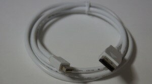 Apple/Surface pro用Mini DisplayPort/Thunderbolt to DisplayPort 変換ケーブル1.5m (MDP-DP) 商品説明 mini DisplayPortの出力をDisplayPortに変...