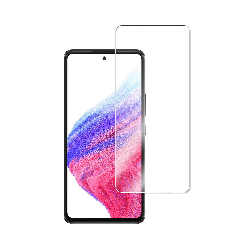 【送料無料】Galaxy A53 5G SC-53C SCG15 強化ガラス 液晶保護フィルム ガラスフィルム 耐指紋 撥油性 表面硬度 9H 業界最薄0.3mmのガラスを採用 2.5D ラウンドエッジ加工 液晶ガラスフィルム 商品説明 光...