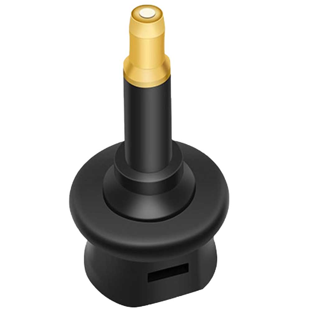 【送料無料】Toslink ひかりオーディオ 変換アダプタ 光デジタルオーディオ 光デジタル端子 光角型（メス）-光ミニプラグ（オス）変換コネクター 商品説明 光デジタルオーディオケーブル用コネクタ変換アダプターです。 光ケーブルのコネクタ...