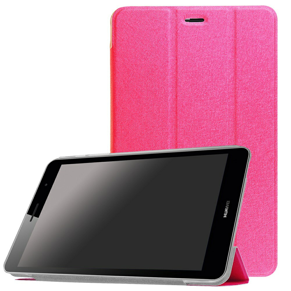 2016年04/01更新 HUAWEI MediaPad T1 8.0 専用 三つ折 クリア スマートカバー☆超薄　軽量型　スタンド機能　高品質　T1 8.0 Firmware S8-701u PUレザーケース☆全14色 商品説明 Huaw...