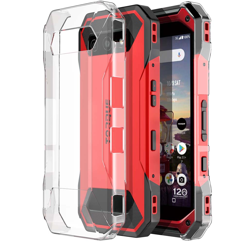 よく一緒に購入されている商品au TORQUE 5G トルク5G K693円 au TORQUE 5G /KYG01 トルク5G ハード クリア ケース 保護ケース・カバー 耐衝撃 透明 素材 超薄型 背面カバー 超軽量 耐衝撃 落下防止 ...