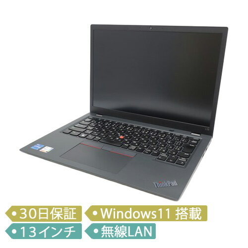 管理番号 P2753 商品名 Lenovo ThinkPad L13 Gen3 型番 21B3004FJP OS Windows 11 Professional 64bit CPU Core i5-1235U 1.30 GHz メモリ 8G...