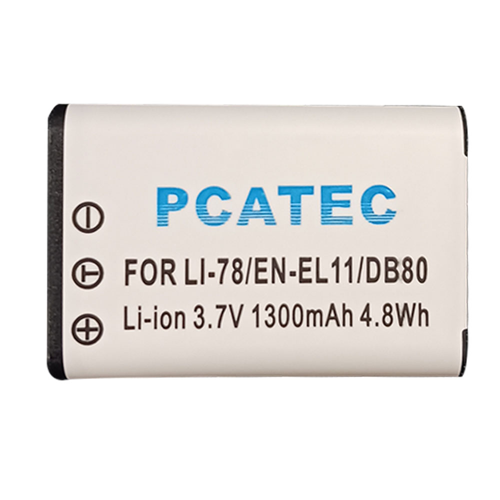 PENTAX D-LI78/EN-EL11対応互換バッテリー☆Optio L50/S1 商品仕様 状態： 新品、互換バッテリー 形式： リチウムイオン充電池 電圧： 3.7V 容量：800mAh 対応機種 PENTAX Pentax Opt...