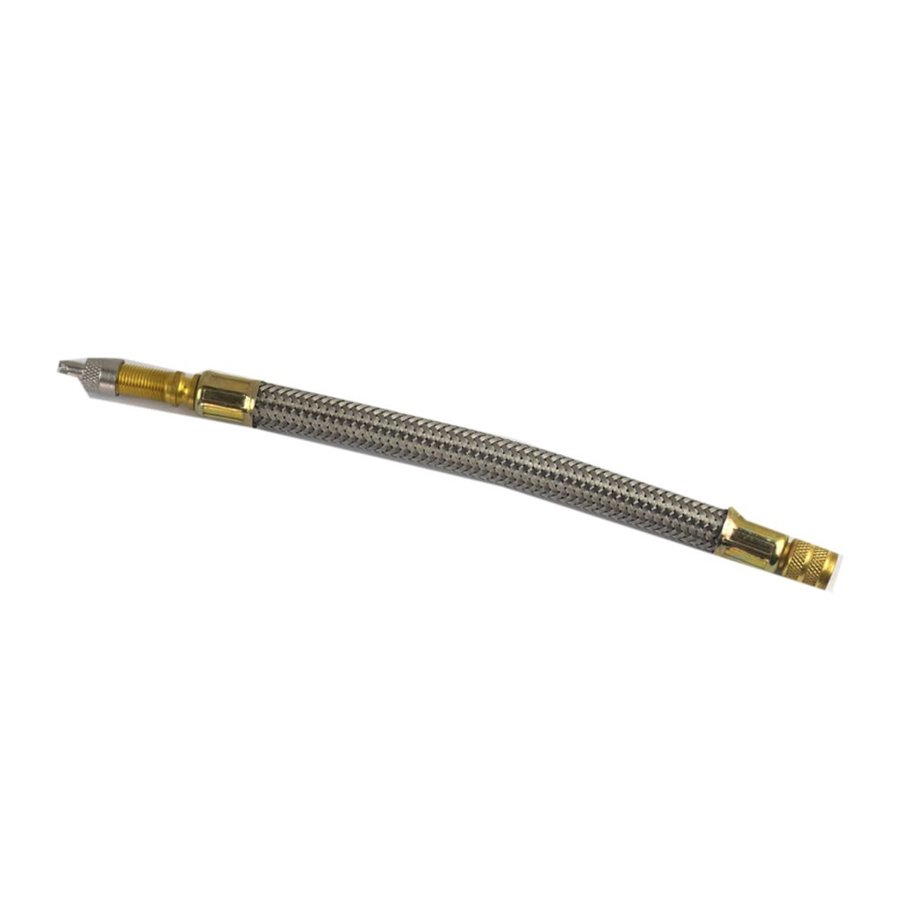 スポークやディスクローター、スプロケが邪魔 小径ホイールでバルブの周りが狭くタイヤの空気が 入れにくいお悩みを解決してくれる、延長アダプターです。 バルブロに付けてバルブを好きな方向に延長出来ます。 【使用感】携帯用ポンプの口金を直接バルブ...