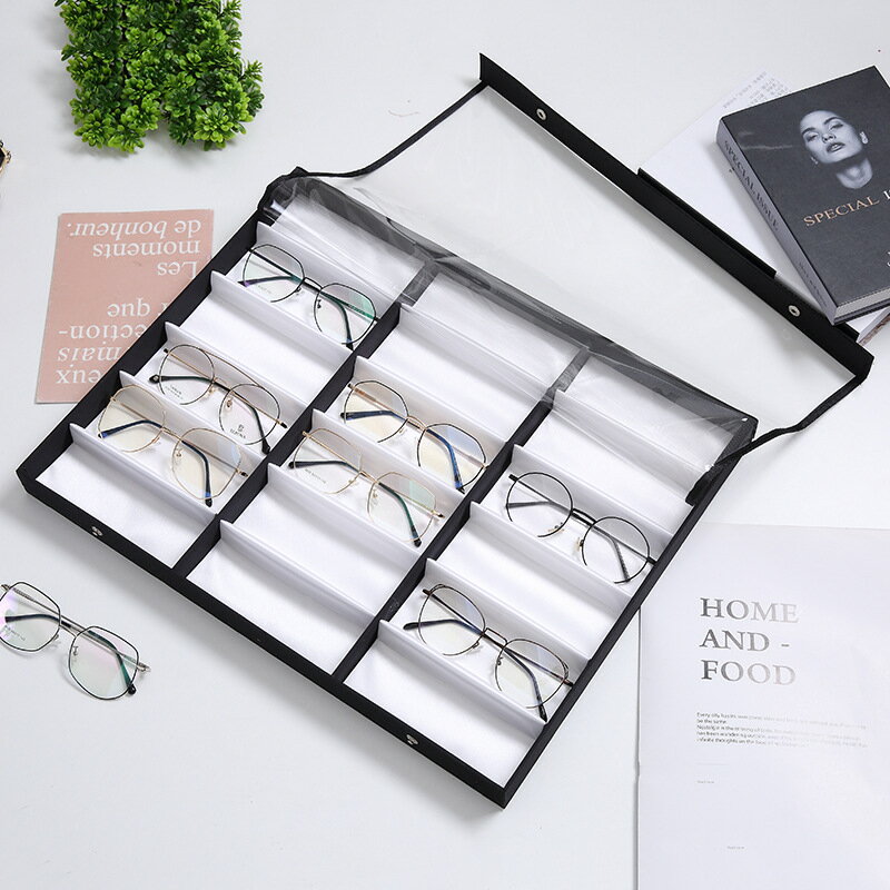 サングラス&眼鏡を大量に収納できて 飾れるコレクションケース 愛用の眼鏡を大事に保管。「眼鏡&amp;サングラスケース」の登場!!! 大量に眼鏡を保管でき、透明蓋付なので、ホコリ等から守りながら、 今日使いたいメガネをすぐに選べます。 一目...