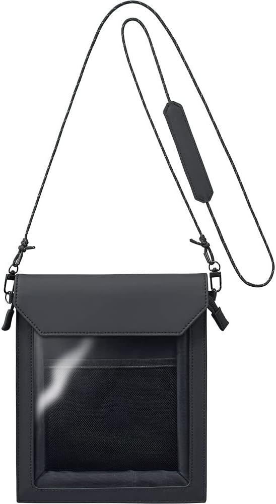 ちょっとそこまで”のおでかけに最適なミニバッグです。芯材入りで型崩れしにくく、開口部は面ファスナー付きのフラップと小物の脱落を防ぐファスナーが付いており、使いやすさと携帯性を兼ね備えています。また、長さ調整が可能なショルダーストラップが付属...