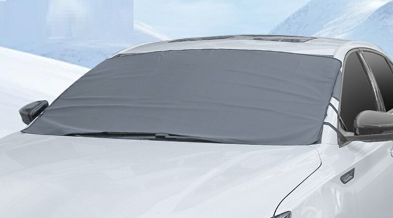 冬場の霜　雪対策　高機能　車用　フロントガラスカバー カー ボディカバー 本製品は、日差し・雪・雨・ホコリ・落ち葉・鳥のフンなどから愛車を守る、 四季対応の自動車用フロントガラスカバーです。 フロントガラスのみのシンプルタイプなので、着脱や...