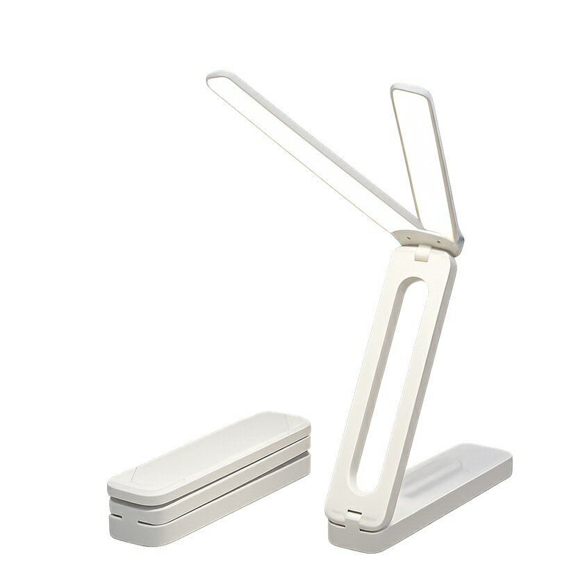 【折りたたみ式＆格納式】 このデスクライトは手のひらサイズに折りたたんで簡単に収納でき、カバンに簡単に収納できるので、 旅行やキャンプのときにも持ち運びが簡単です。 スタンドライトは格納式の卓上ライト、ライトポールの高さは上下に調整できます...