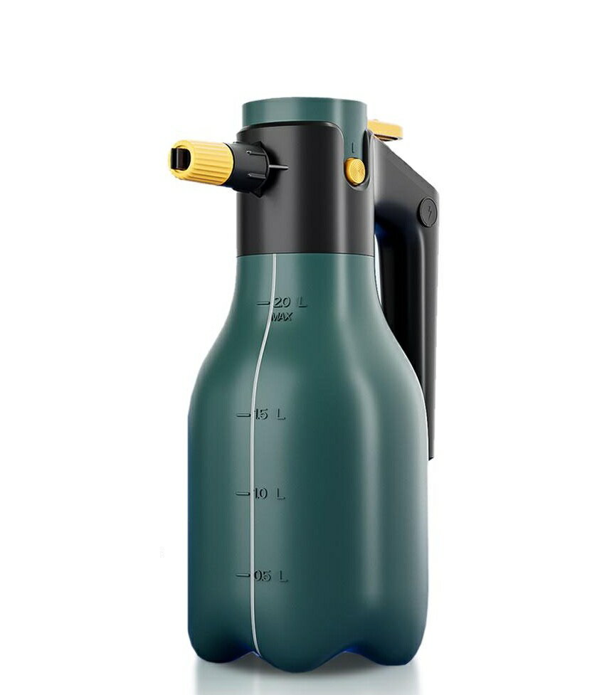 電動噴霧器 2L フォームガン 泡洗車 ハンディ 高圧噴射 洗車 泡 USB充電式 コードレス 加圧スプレー 黄砂 ●泡洗車も水洗いもこれ1台！ 電動式だから面倒な手動加圧は不要！ スイッチを押すだけで勢いよく噴射し 洗車・掃除・散水まで幅...