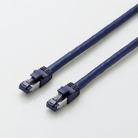 カラー：ブルーメタリック インターフェイス：RJ-45コネクター 環境配慮事項：EU RoHS指令準拠(10物質) 規格：Cat8準拠(10BASE-T/100BASE-TX/1000BASE-T/1000BASE-TX/10GBASE-T...