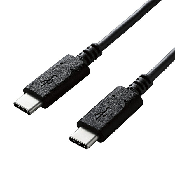 USB2.0ケーブル/C-Cタイプ/認証品/USB Power Delivery対応/3A出力/3.0m/ブラック ■USB Type-Cを搭載しているパソコン及び充電器、モバイルバッテリーなどに、USB Type-Cを搭載しているスマート...