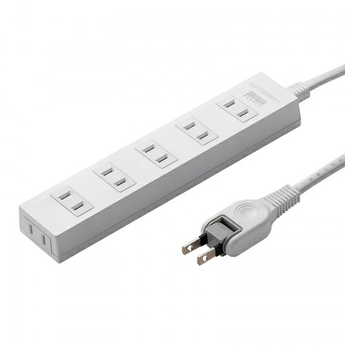 火災予防タップ・5m・ホワイト 詳細スペック 電気用品安全法(本体)適合 電気用品安全法(付属品等)付属品等無し 電気用品安全法(備考)配線器具