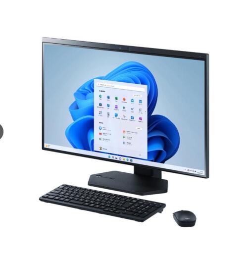 メーカー メーカー再生品　NEC デスクトップPC LAVIE A23 PC-A2375JAB[23.8型 | フルHD | Core i7 | 16GB | 512GB | Windows 11 | Office H&B | ファインブラ...