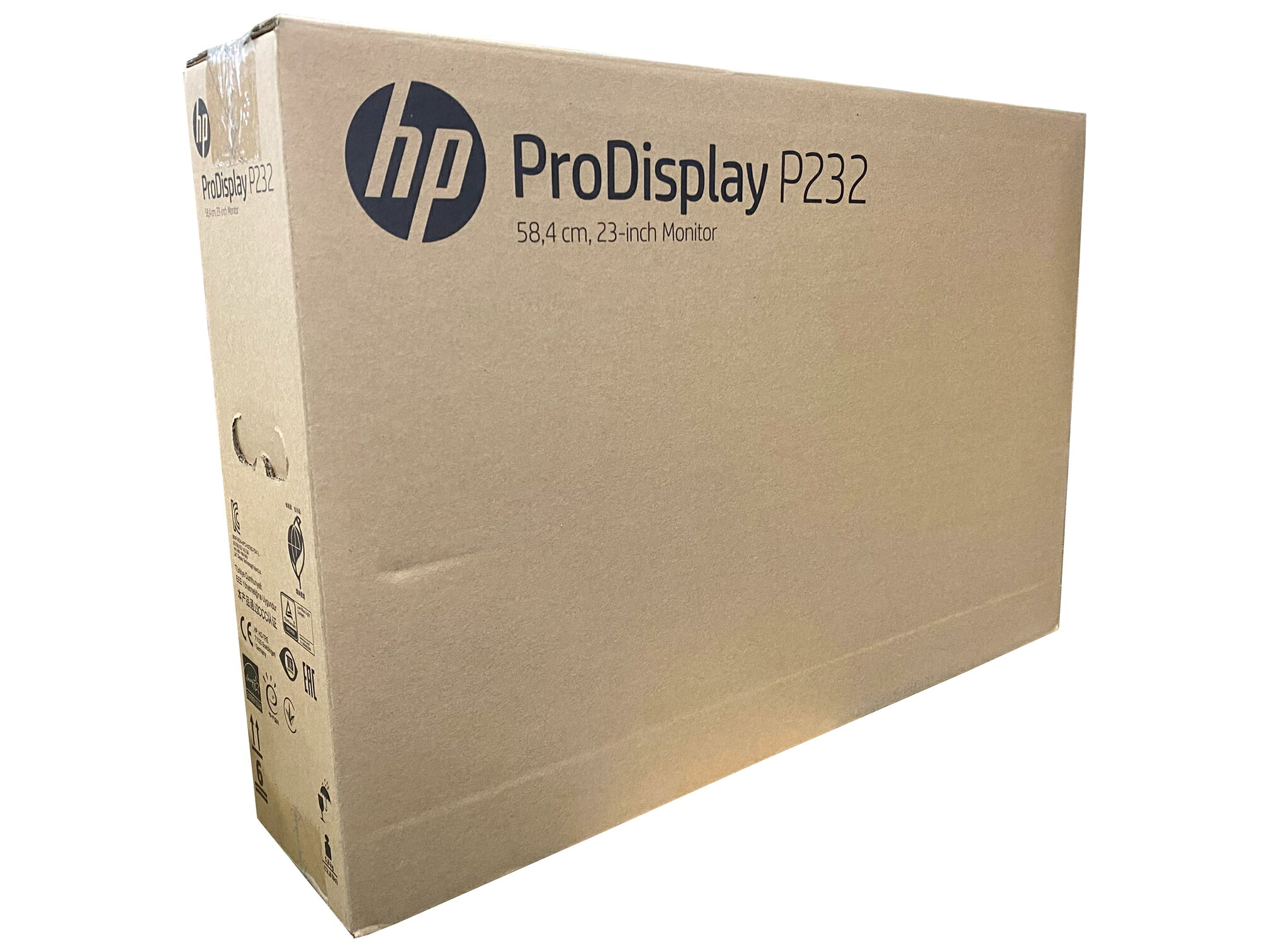 　メーカー　　HP 　 　商品管理番号　　TF80-A　 　型番　　 ProDisplay P232　 　接続端子　　VGA 、DisplayPort 　サイズ （表示サイズ）　　23インチ　 　外形寸法（幅×高さ×奥行）　　548.6x4...