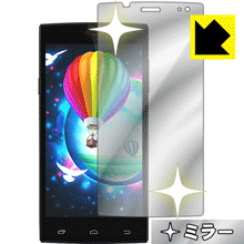 ※対応機種 : StarQ Q5002※写真はイメージです。「Mirror Shield」は、画面が鏡に早変わりし、のぞき見が防止できる『ミラータイプ液晶保護フィルム』です。●液晶画面が鏡に早変わり！液晶画面のバックライトをOFFにするだけ...
