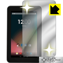 ※対応機種 : BLUEDOT BNT-700K※写真はイメージです。「Mirror Shield」は、画面が鏡に早変わりし、のぞき見が防止できる『ミラータイプ液晶保護フィルム』です。●液晶画面が鏡に早変わり！液晶画面のバックライトをOFF...