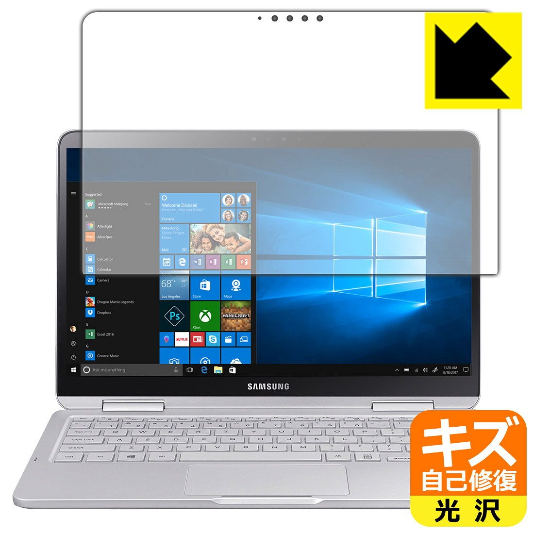 ●対応機種 : Samsung Notebook 9 Pen 13 (2018年モデル)●内容量 : 1枚●特殊なキズ自己修復層が細かなキズを修復！キズがついても時間が経つと自然に直ります。●安心の国産素材を使用。日本国内の自社工場で製造し...