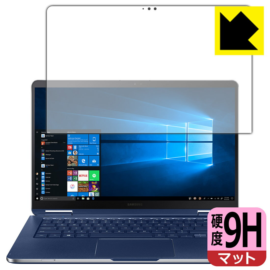 ●対応機種 : Samsung Notebook 9 Pen 13 (2019年モデル)●内容量 : 1枚●柔軟性があり、ガラスフィルムのように衝撃を受けても割れない『9H高硬度【反射低減】保護フィルム』 ●安心の国産素材を使用。日本国内の...
