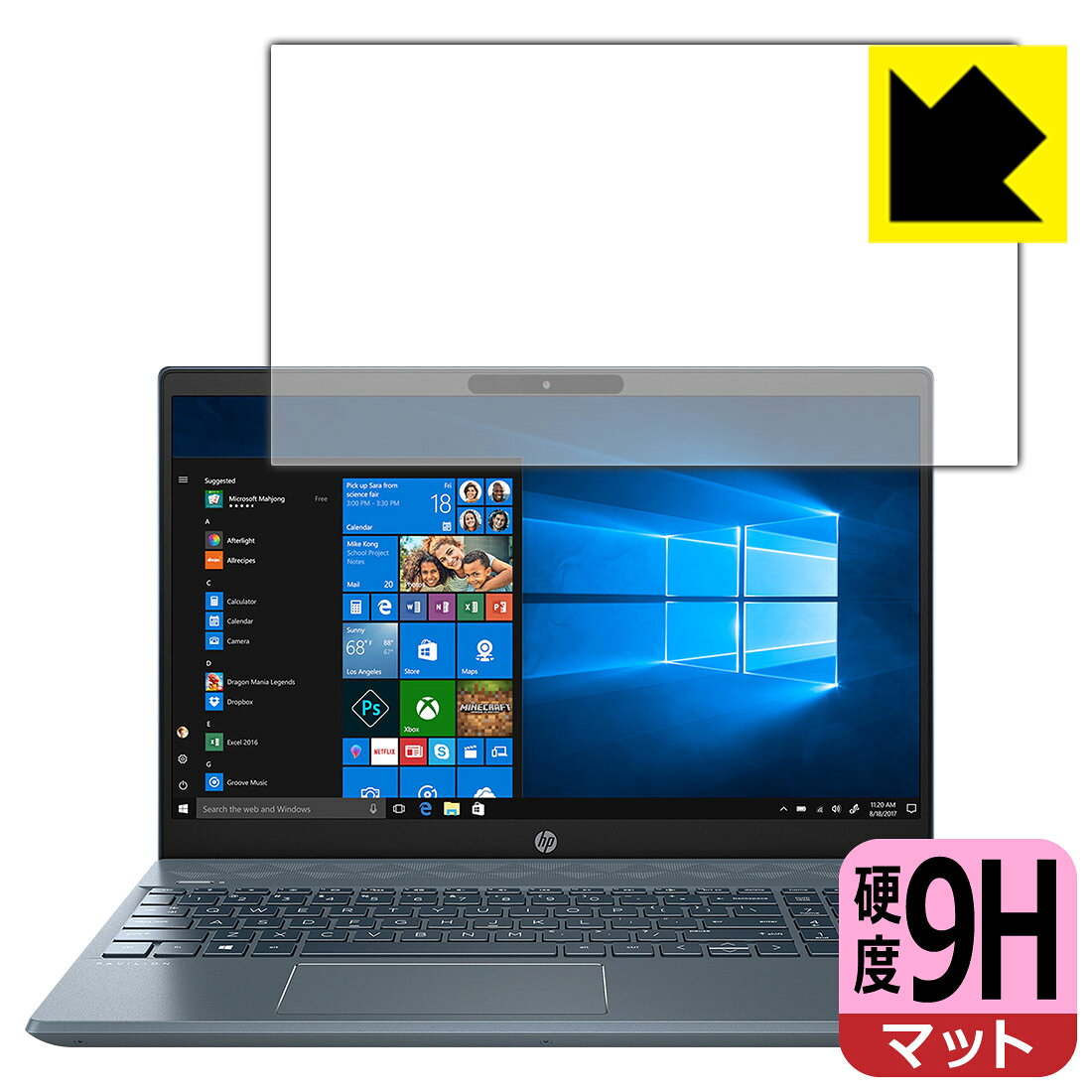 ●対応機種 : HP Pavilion 15-cs3000シリーズ●内容量 : 1枚●柔軟性があり、ガラスフィルムのように衝撃を受けても割れない『9H高硬度【反射低減】保護フィルム』 ●安心の国産素材を使用。日本国内の自社工場で製造し出荷し...