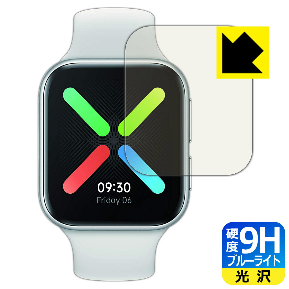 ●対応機種 : OPPO Watch (41mm用)●内容量 : 1枚●※この機器は周辺部が曲面となったラウンド仕様のため、保護フィルムを端まで貼ることができません。(表示部分はカバーしています)●表面硬度9HのPETフィルムでブルーライト...