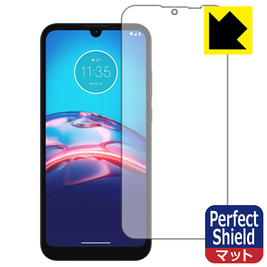 ●対応機種 : Motorola moto e6s●製品内容 : 前面用1枚●「Perfect Shield」は画面の反射を抑え、指のすべりもなめらかな指紋や皮脂汚れがつきにくい『アンチグレアタイプ(非光沢)の保護フィルム』●安心の国産素材...