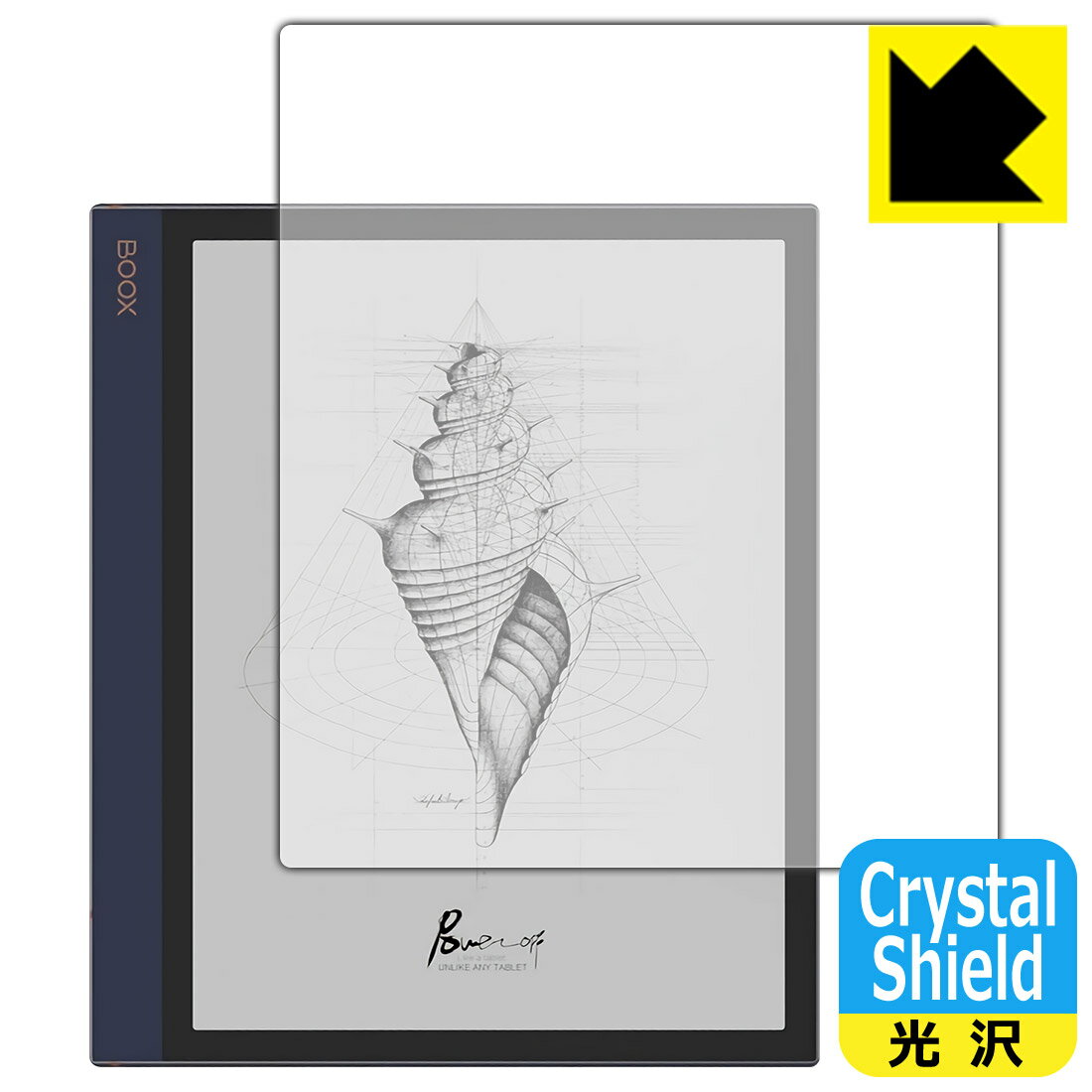 ●対応機種 : Onyx BOOX Note Air●内容量 : 1枚●「Crystal Shield」は高い透明度と光沢感で、保護フィルムを貼っていないかのようなクリア感のある『光沢タイプの保護フィルム』●安心の国産素材を使用。日本国内の...