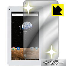 ※対応機種 : BLUEDOT BNT-71W※写真はイメージです。「Mirror Shield」は、画面が鏡に早変わりし、のぞき見が防止できる『ミラータイプ液晶保護フィルム』です。●液晶画面が鏡に早変わり！液晶画面のバックライトをOFFに...