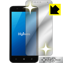 ※対応機種 : ドスパラ Diginnos Mobile DG-W10M※写真はイメージです。「Mirror Shield」は、画面が鏡に早変わりし、のぞき見が防止できる『ミラータイプ液晶保護フィルム』です。●液晶画面が鏡に早変わり！液晶画...